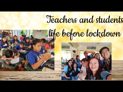 Teachers and Students life before lock down - YouTube