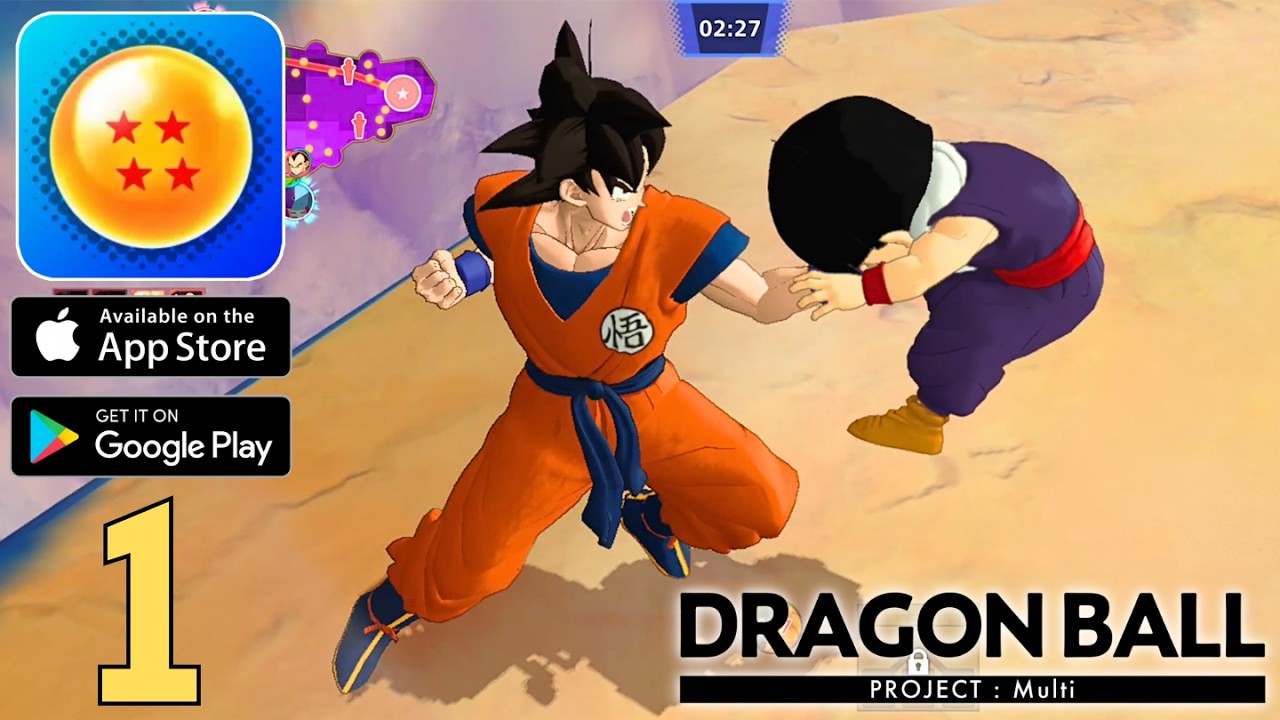 DRAGON BALL PROJECT Multi | Gameplay Walkthrough Part 1 (Android, iOS ...