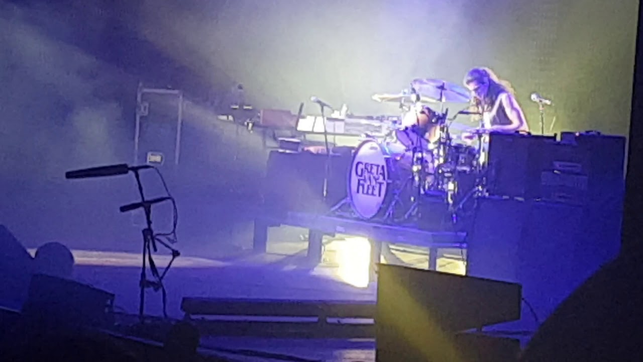 Greta Van Fleet - Drum solo by Daniel Wagner - YouTube