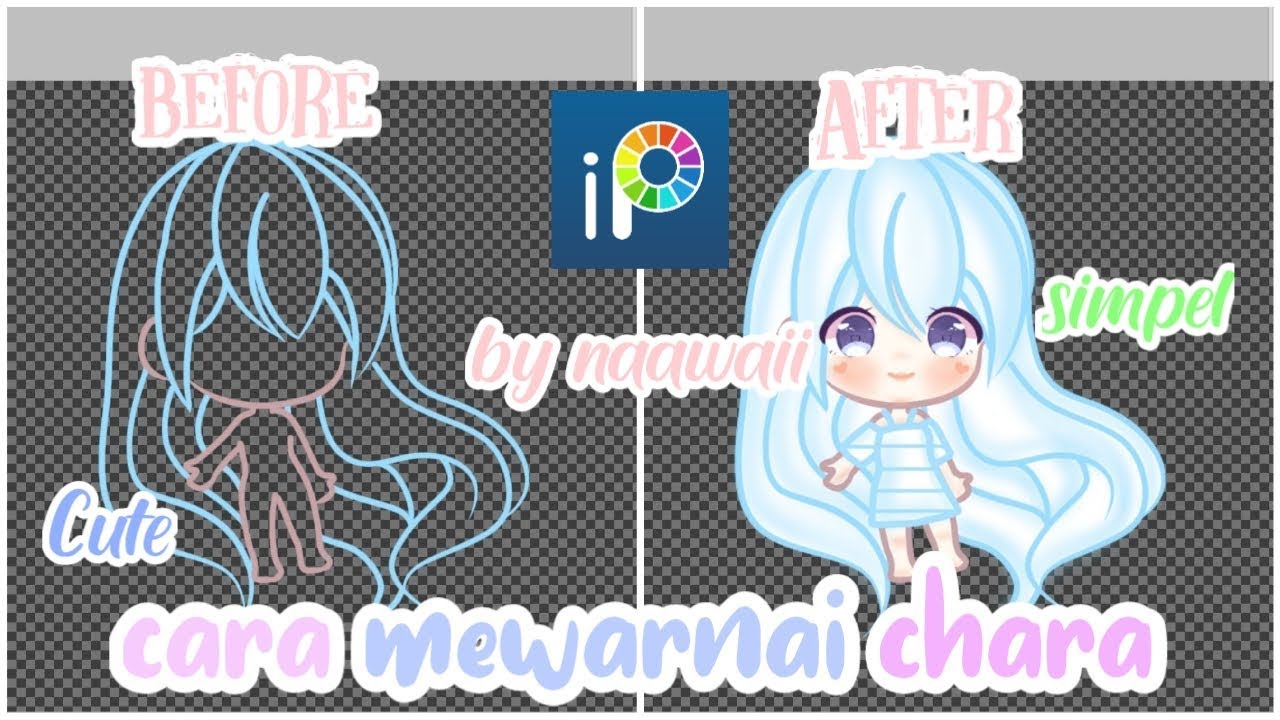 Cara_mewarnai_chara_-_ibis_paint_x_by_naawaii - YouTube