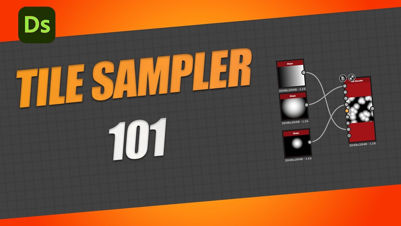 Tile Sampler 101 - Substance Designer Tutorial - #1 - YouTube