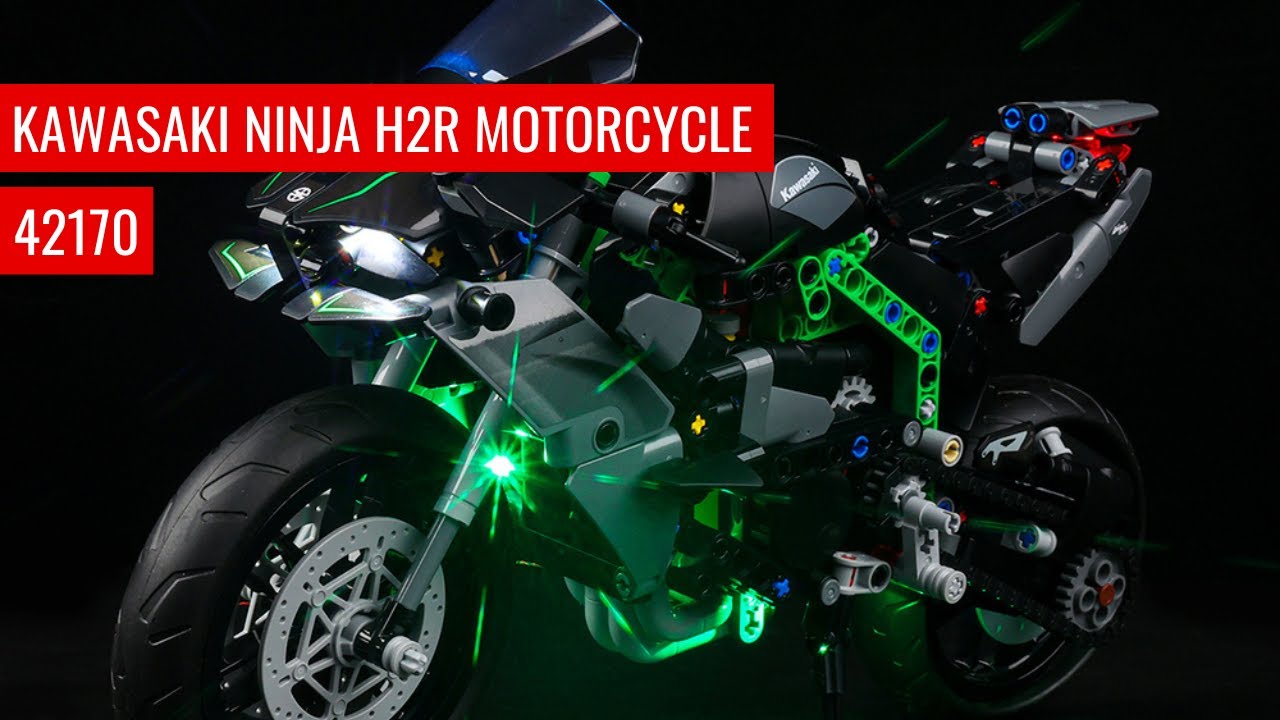 LED Light Kit for LEGO Kawasaki Ninja H2R Motorcycle 42170 Light Kit ...