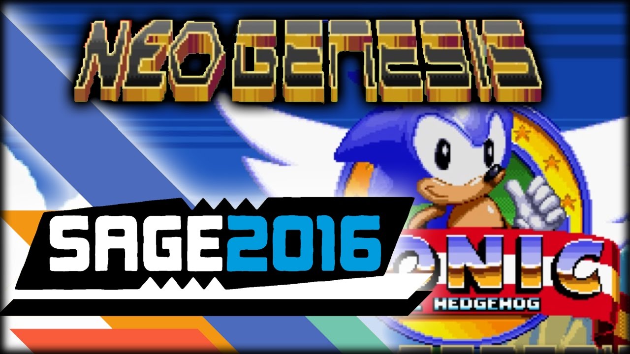 Sonic Neo Genesis - SAGE 2016 - YouTube
