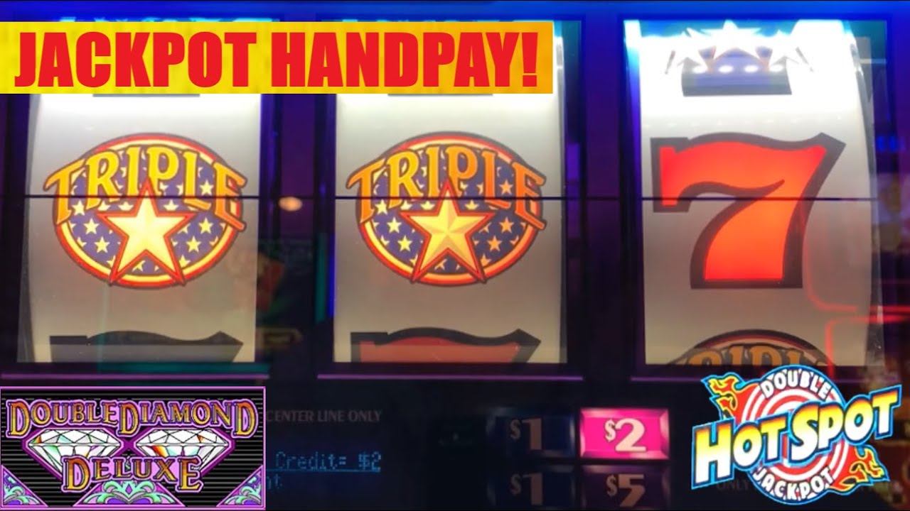 I won a BIG JACKPOT on Triple Stars slots! Double Diamond Deluxe + New ...