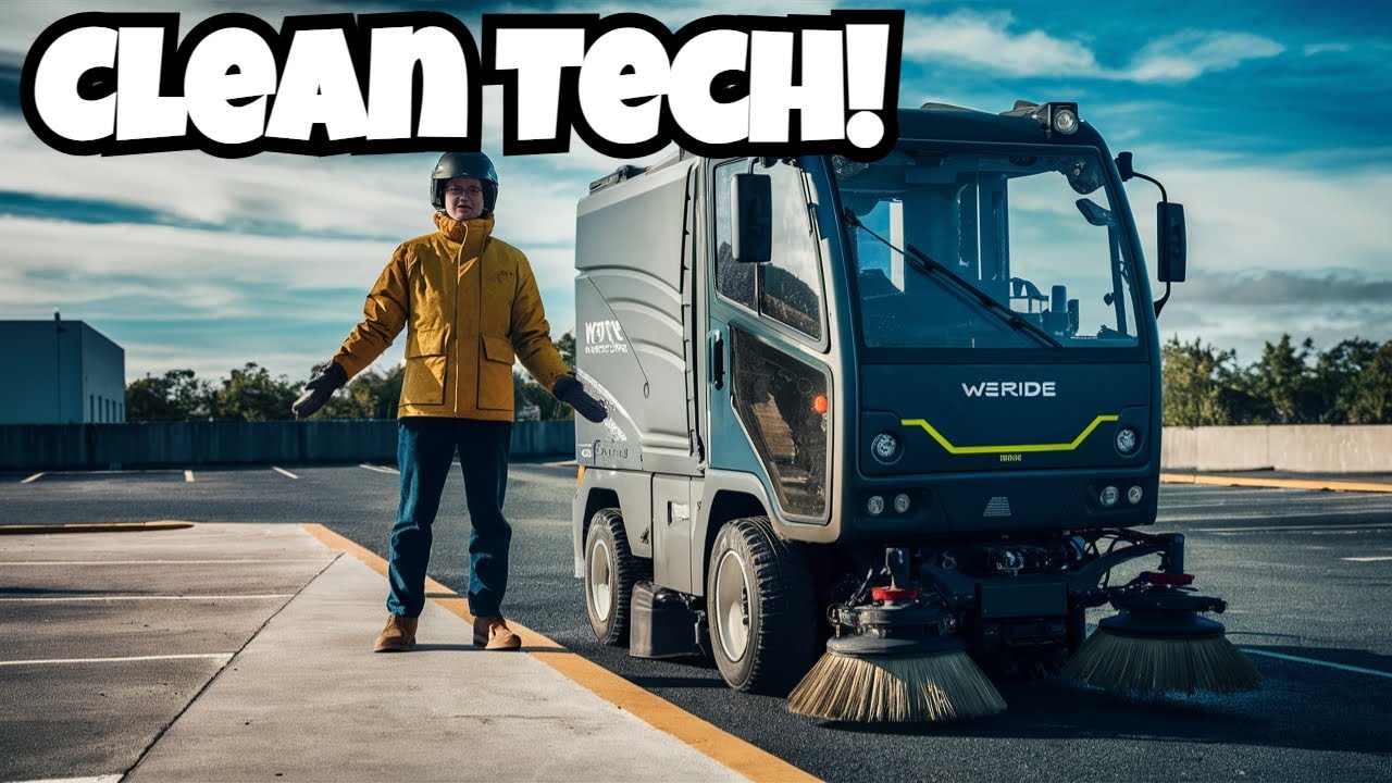 WeRide Autonomous Street Cleaning Robot: Revolutionizing Urban ...