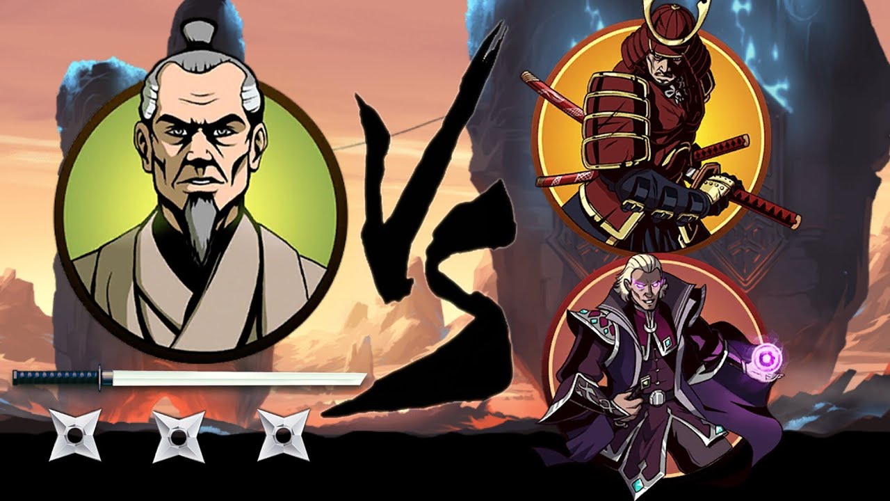 || SHADOW FIGHT 2 SPECIAL EDITION || (SENSEI) VS (SHOGUN AND HAUNTED ...