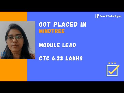 Besant Technologies Review | Swetha Got Placed in Mindtree | Python AWS Online Training ...