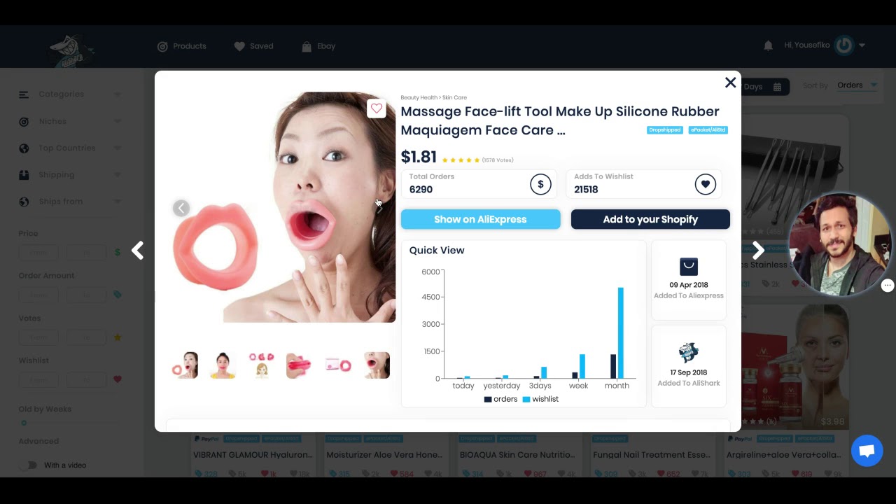 Alishark's New Interface - The Most Powerful Product Research Tool ...