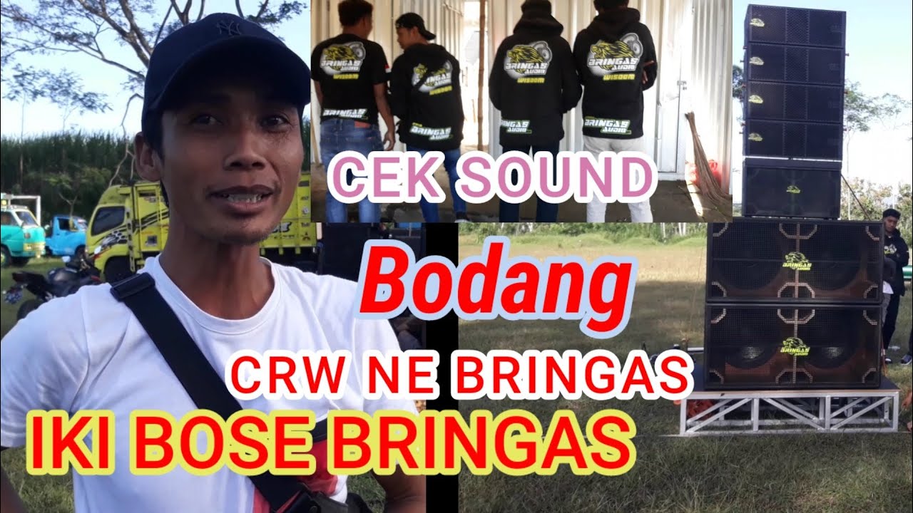 CEK SOUND DI LAPANGAN BODANG PESERTANYA BANYAK YG HADIR - YouTube