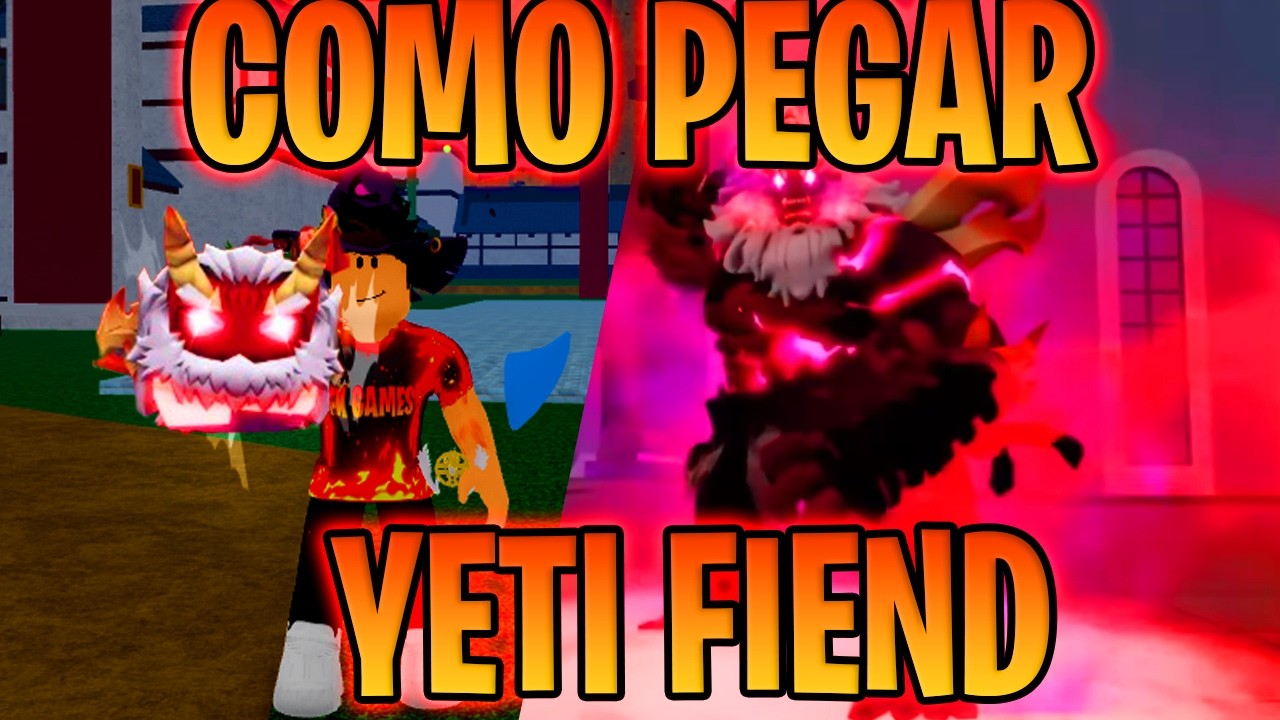 Como Pegar o Yeti Fiend no Blox Fruits - YouTube