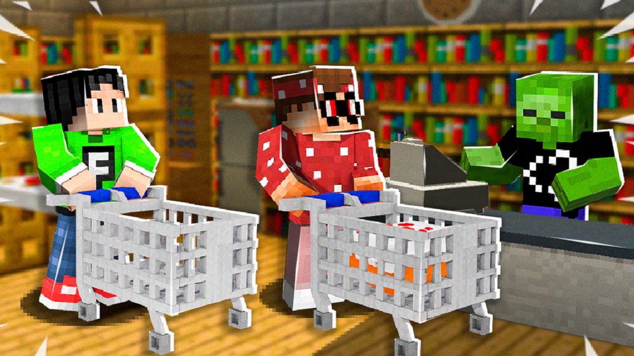 I Made a STORE in Minecraft Realms SMP! - YouTube
