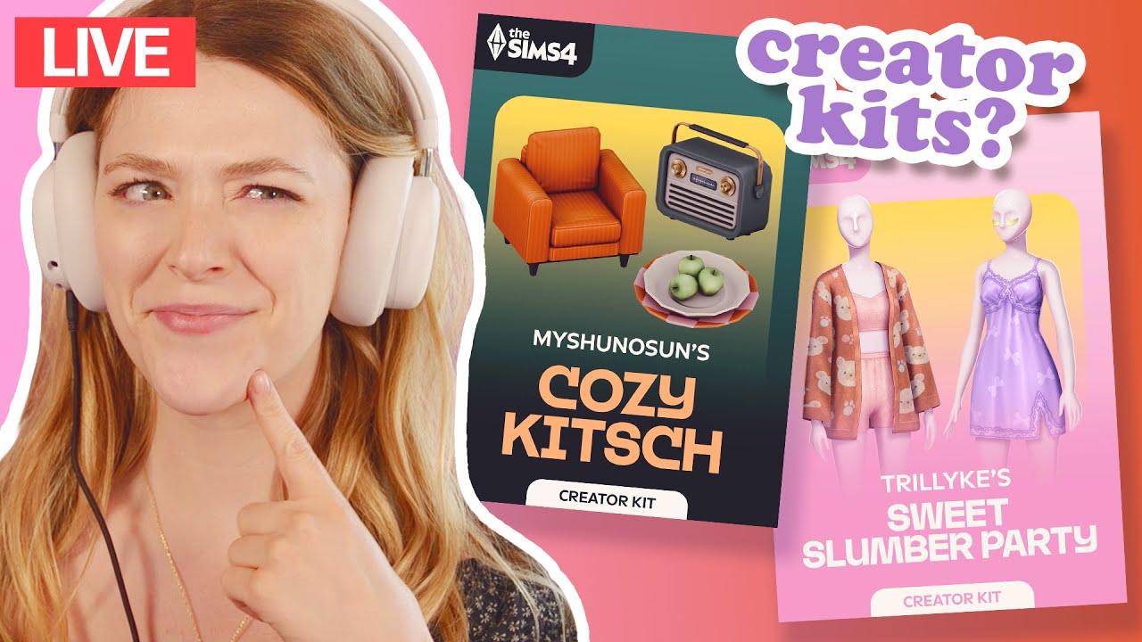 modders made 2 official sims kits? | cozy kitsch kit and sweet slumber ...