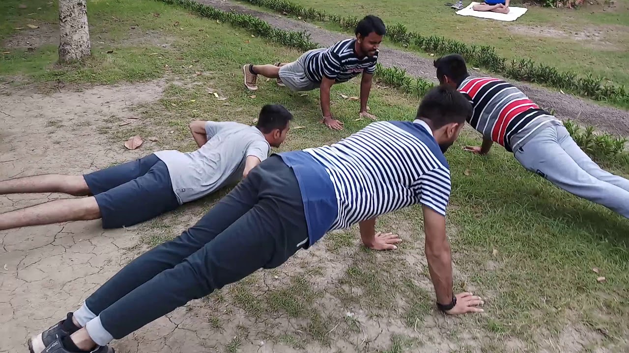 Exercises in GIDC VAPI Garden walking - YouTube