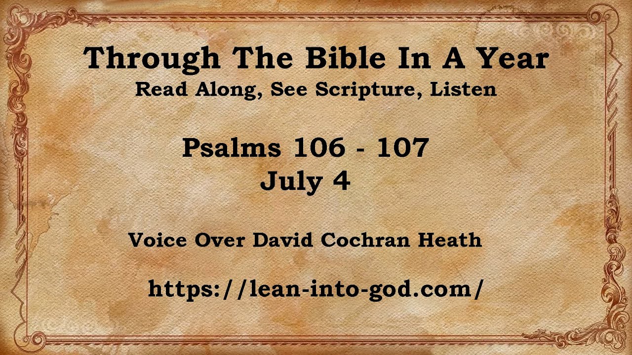 Psalm 106 107 YouTube
