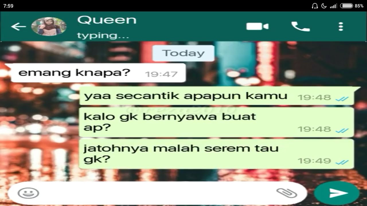 Cara membuat Do'i Senang dengan Chatingan Romantis😍 - YouTube