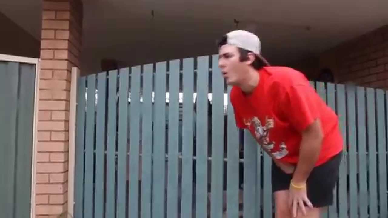 Fail - Fence Nut Shot - YouTube