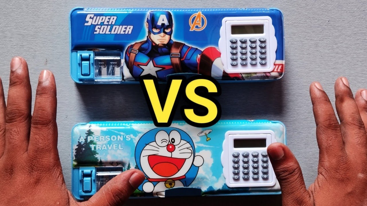 Letest Doremon Vs Spider-Man Geometry Box🤩 | Unboxing And Review ...