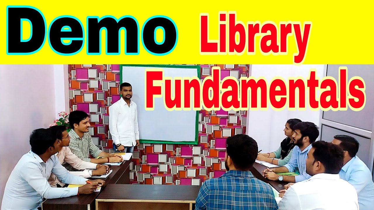 Librarian #Demo class | Library fundamentals | Kvs library science Demo ...