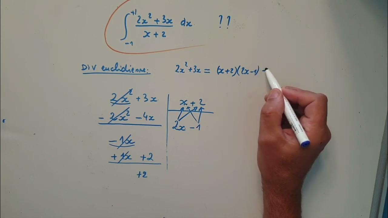 Division euclidienne et calcul intégral. MATHS TERMINALE - YouTube
