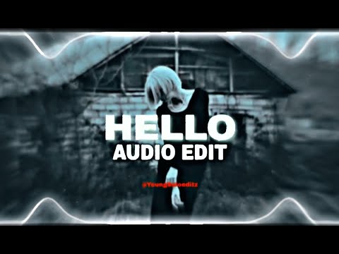 hello -adele [edit audio]⍟𝗘𝗫𝗧𝗘𝗡𝗗𝗘𝗗⍟ - YouTube