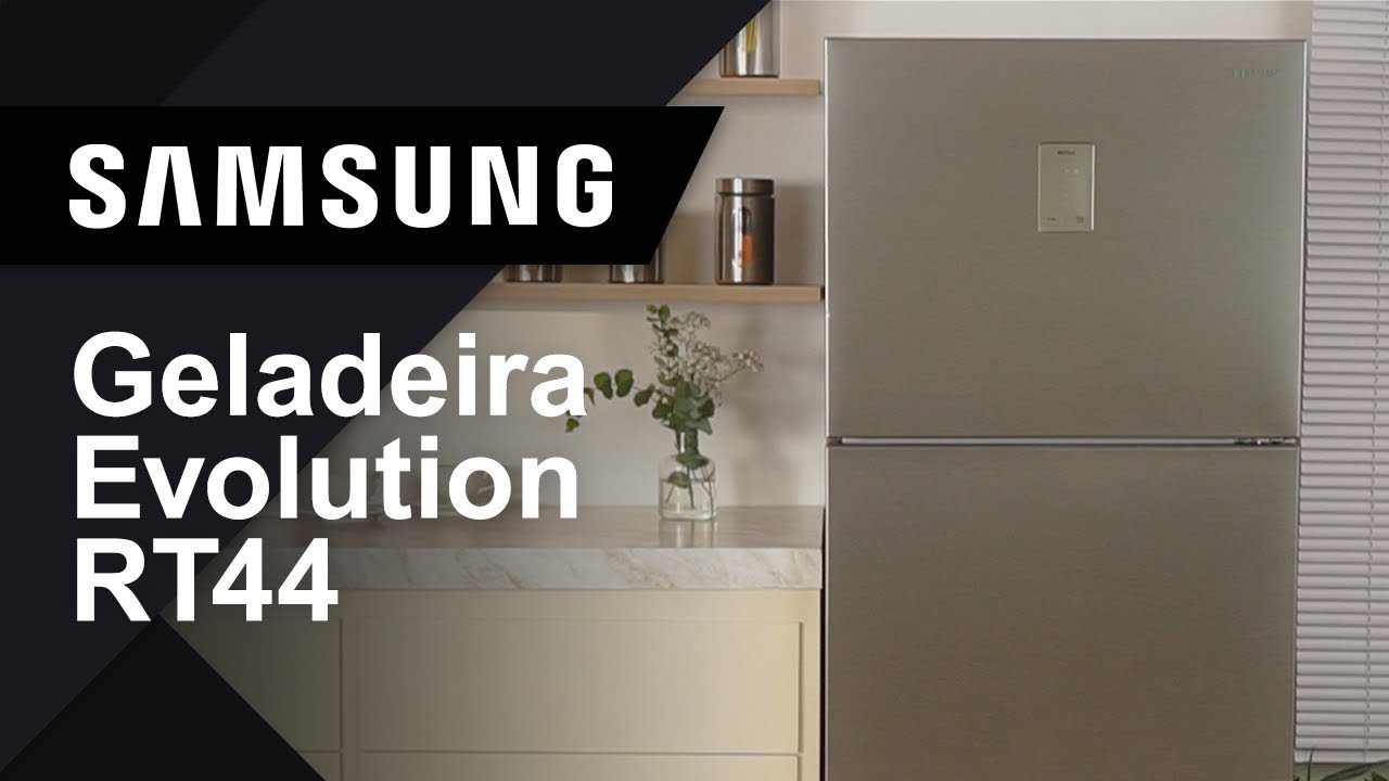 ESSA GELADEIRA É RESISTENTE A PICOS DE ENERGIA | Samsung Evolution RT44 ...