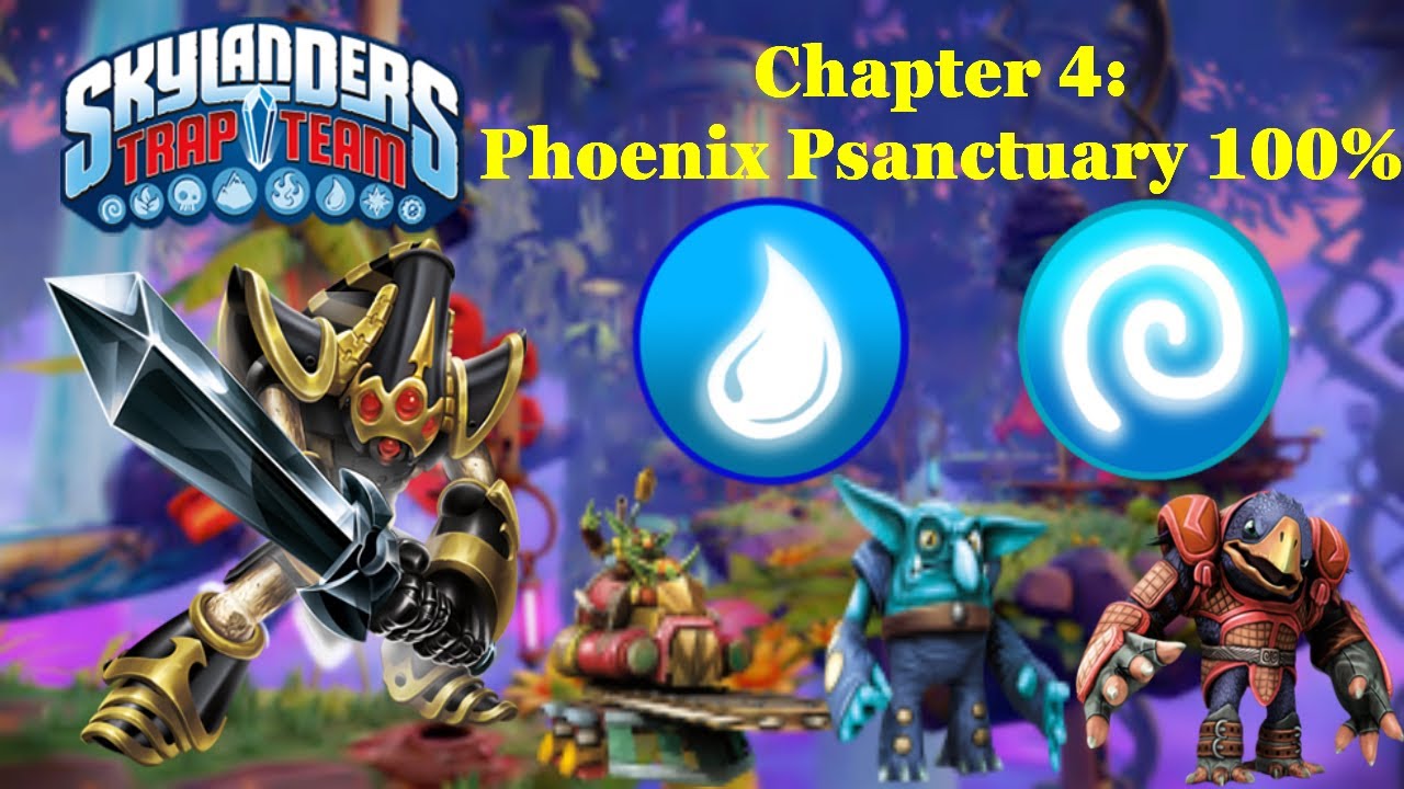 Skylanders Trap Team Phoenix Psanctuary Walkthrough (Chapter 4) - YouTube