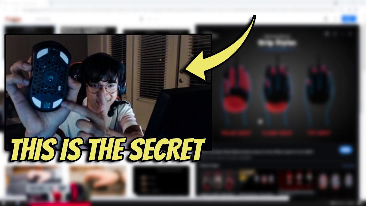 TenZ Talking About Mouse Grip and How He Holds His Mouse... - YouTube