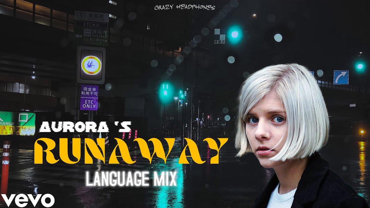 Aurora's Runaway - Language Mix | Lyrical Video - YouTube
