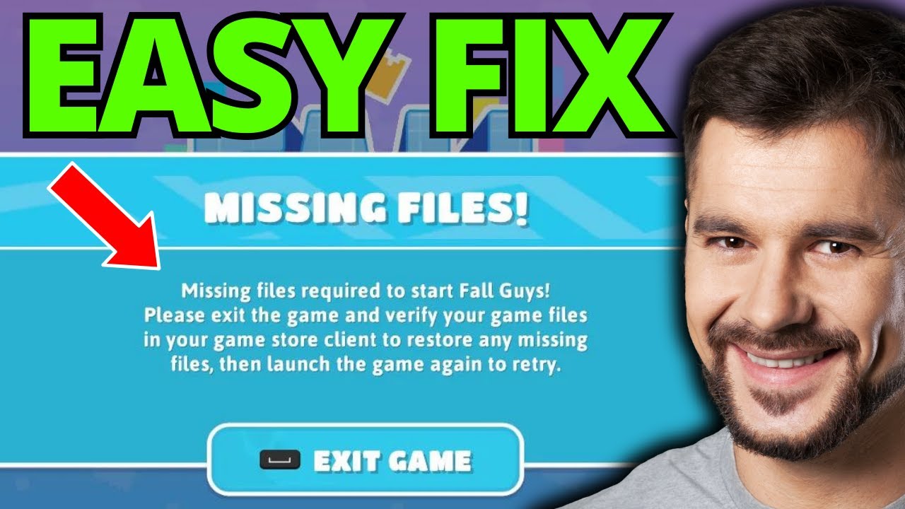 Fix Missing Files on Fall Guys Epic Games - YouTube