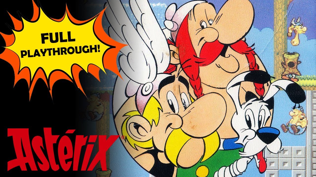 Asterix - Master System (Full Playthrough/PT comments) - YouTube