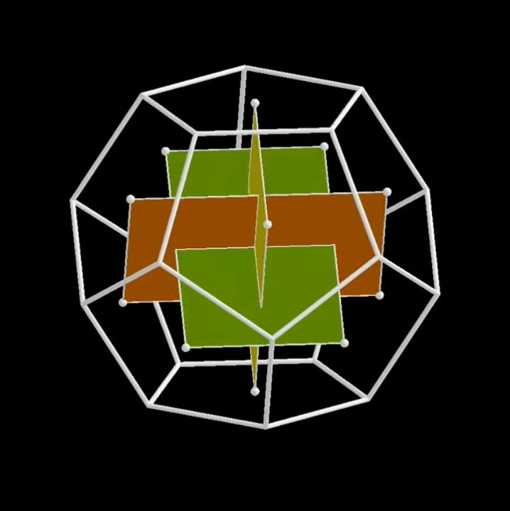 Dodecahedron with three golden rectangles | Geometric 3D Figures | Amazing Figures - YouTube