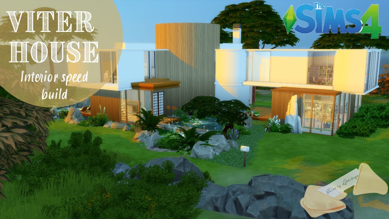 The Sims 4 | Viter House | Speed build | Interior decoration | noCC ...