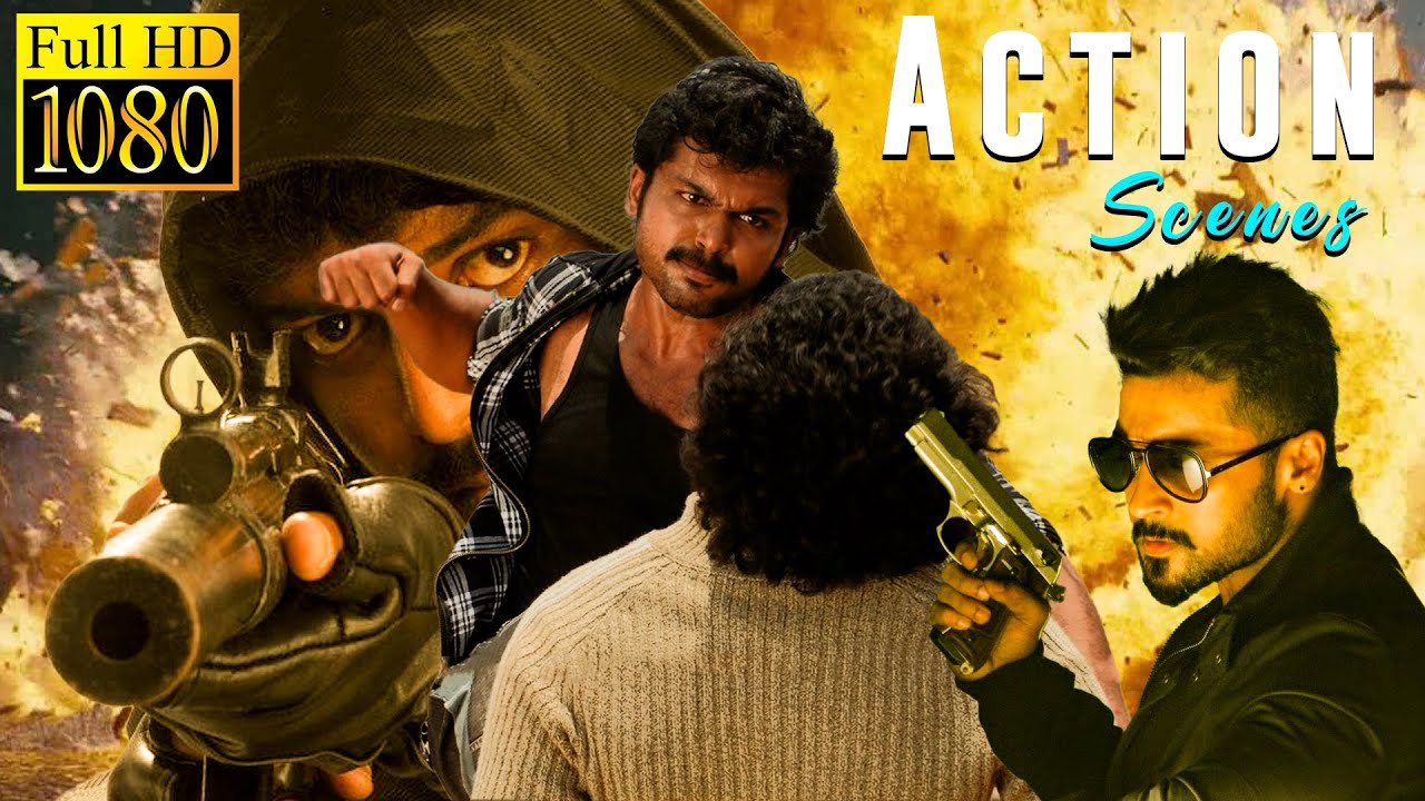 Mass Fight Scenes | Tamil Movie Action Scenes | Non stop Fight - YouTube