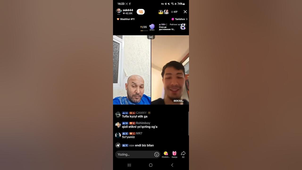 Bekhan vs zeek - YouTube