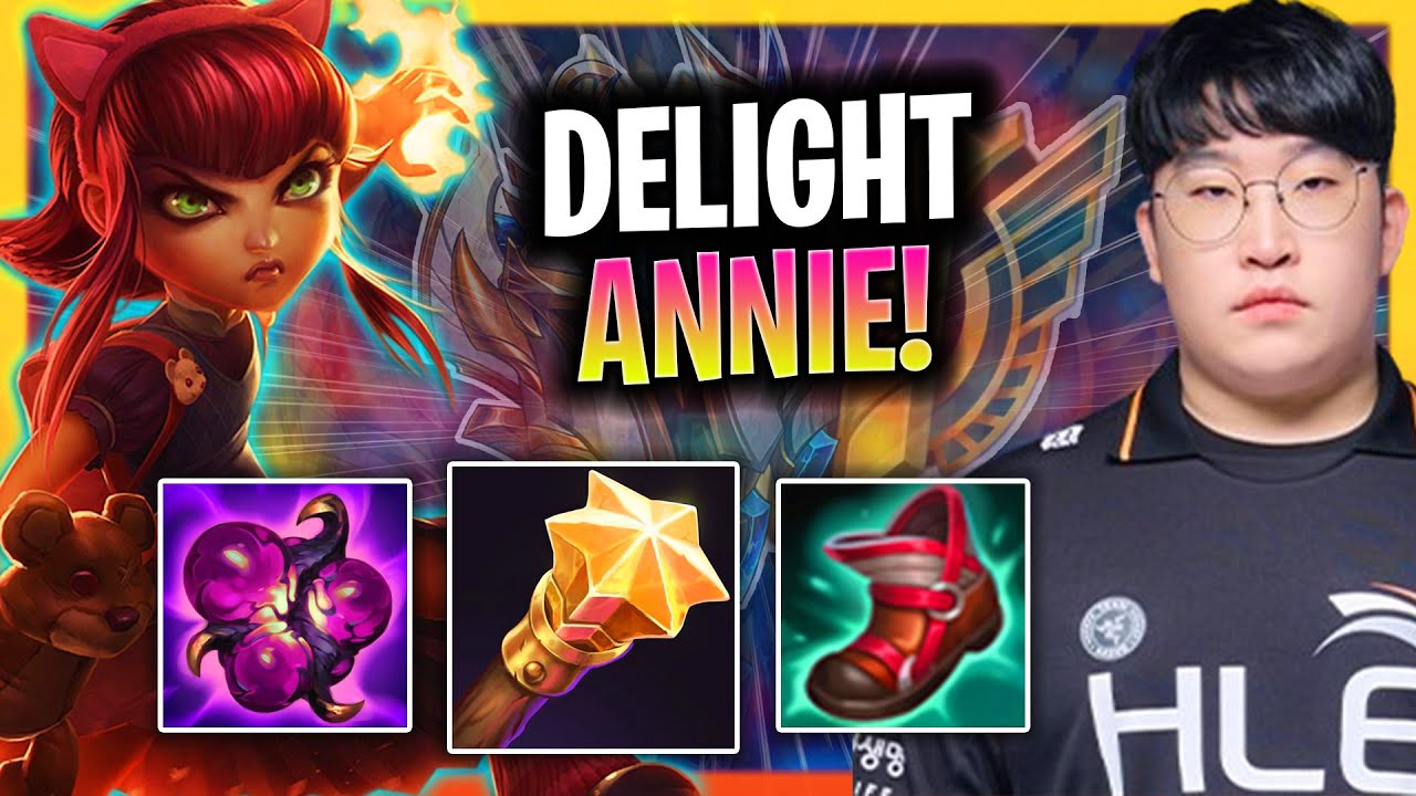 DELIGHT BRINGS BACK ANNIE! | HLE Delight Plays Annie Support vs Soraka! Season 2025 - YouTube