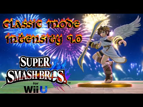 Super Smash Bros for Wii U - Classic Mode | Intensity 9.0 | Pit - YouTube
