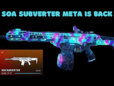 The #1 SOA SUBVERTER Loadout is BACK META in WARZONE! (Best SOA SUBVERTER Class Setup) - MW3 ...