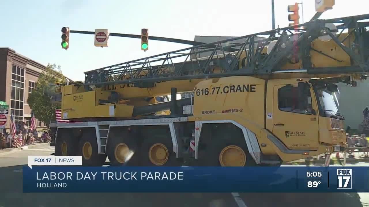 Labor Day Truck Parade celebrates blue-collar work - YouTube