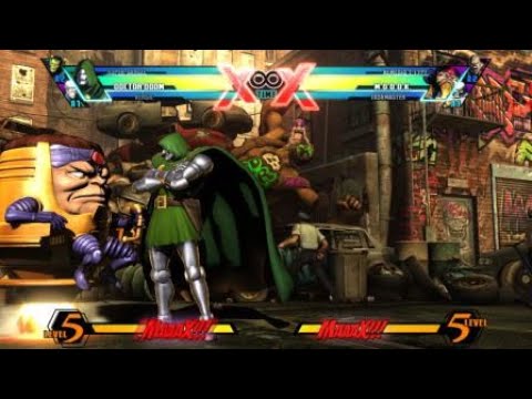 ULTIMATE MARVEL VS. CAPCOM 3 Bread-and-butter corner combo - YouTube