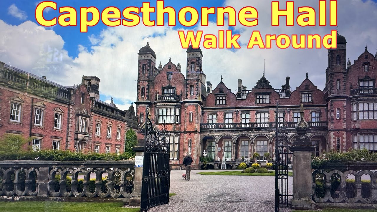 LOOKING AT CAPESTHORNE HALL - YouTube