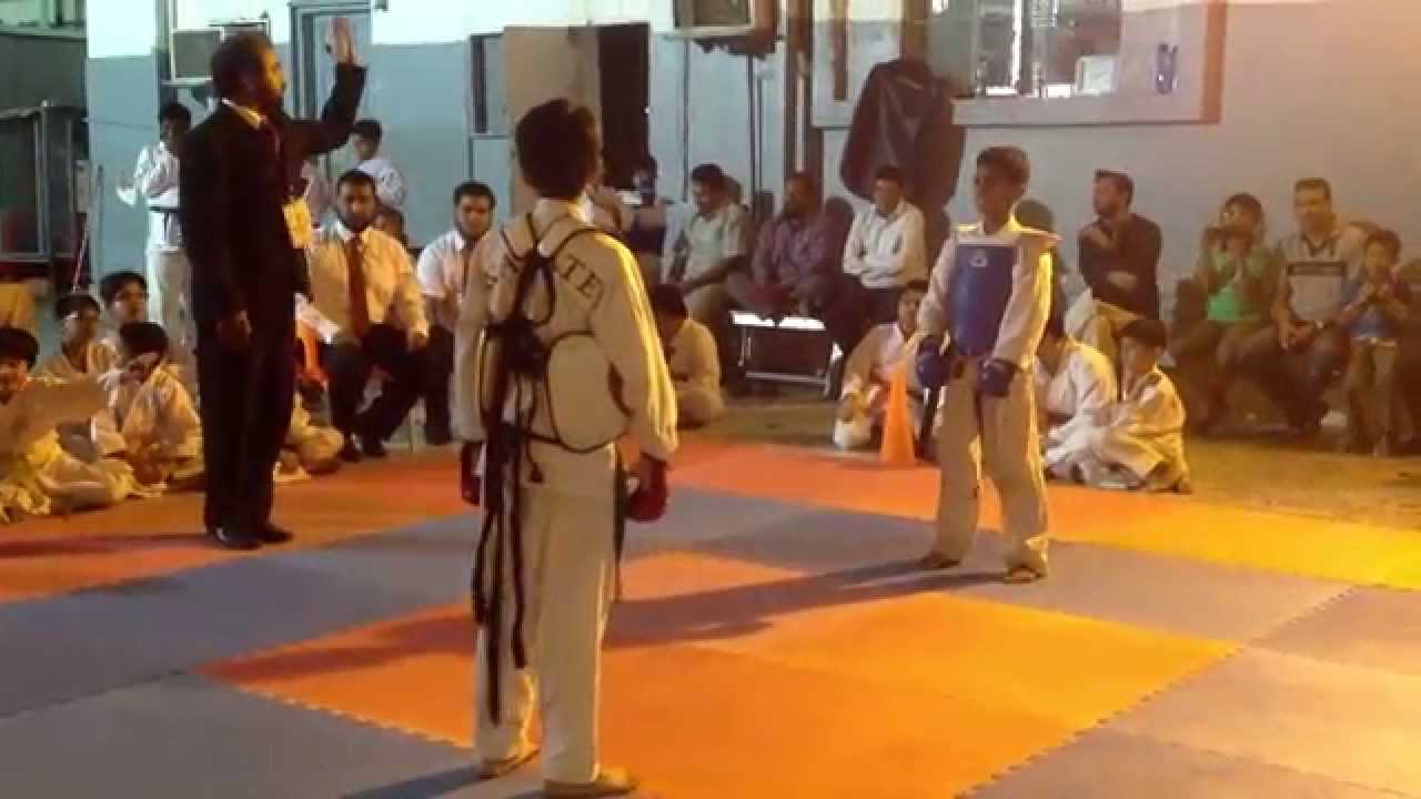 Maawiya Mujeeb @ Star Karate Club- Jeddah - Final Sparring - YouTube