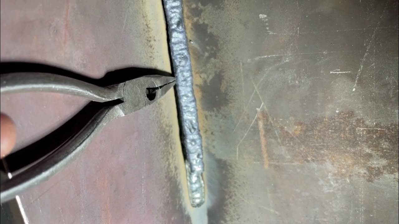 3f flux cored #welding - YouTube