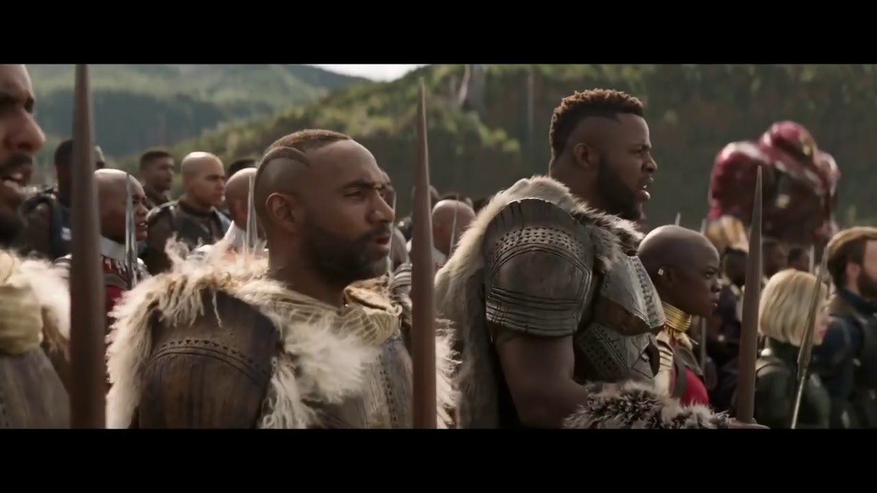 Marvel's Avengers Infinity War Wakanda Battle Cry New Tv Spot 2018 ...