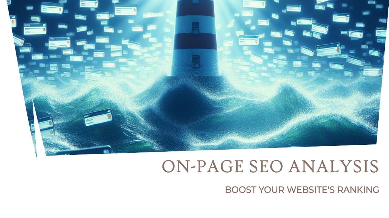 On-Page SEO Analysis - Boost Your Website's Ranking - YouTube