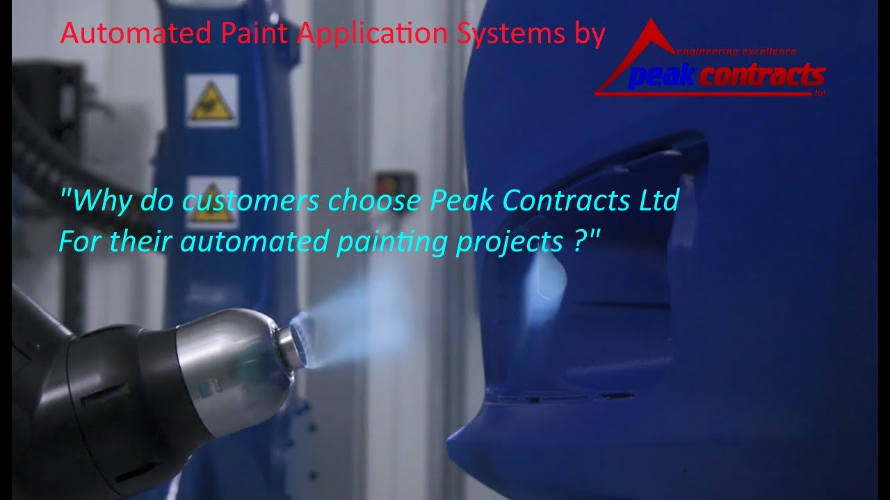 Automated Painting by Peak Contracts Ltd - YouTube