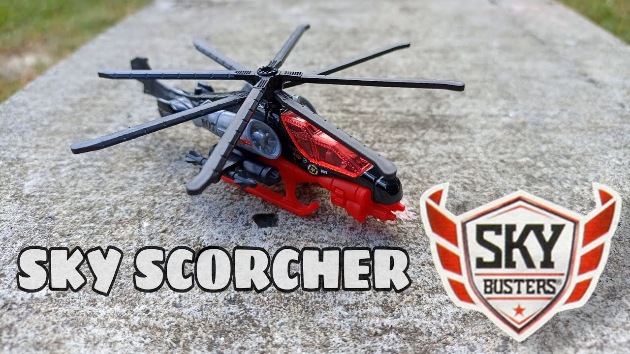 SKY SCORCHER || Macthbox SKY Busters || Unboxing - YouTube