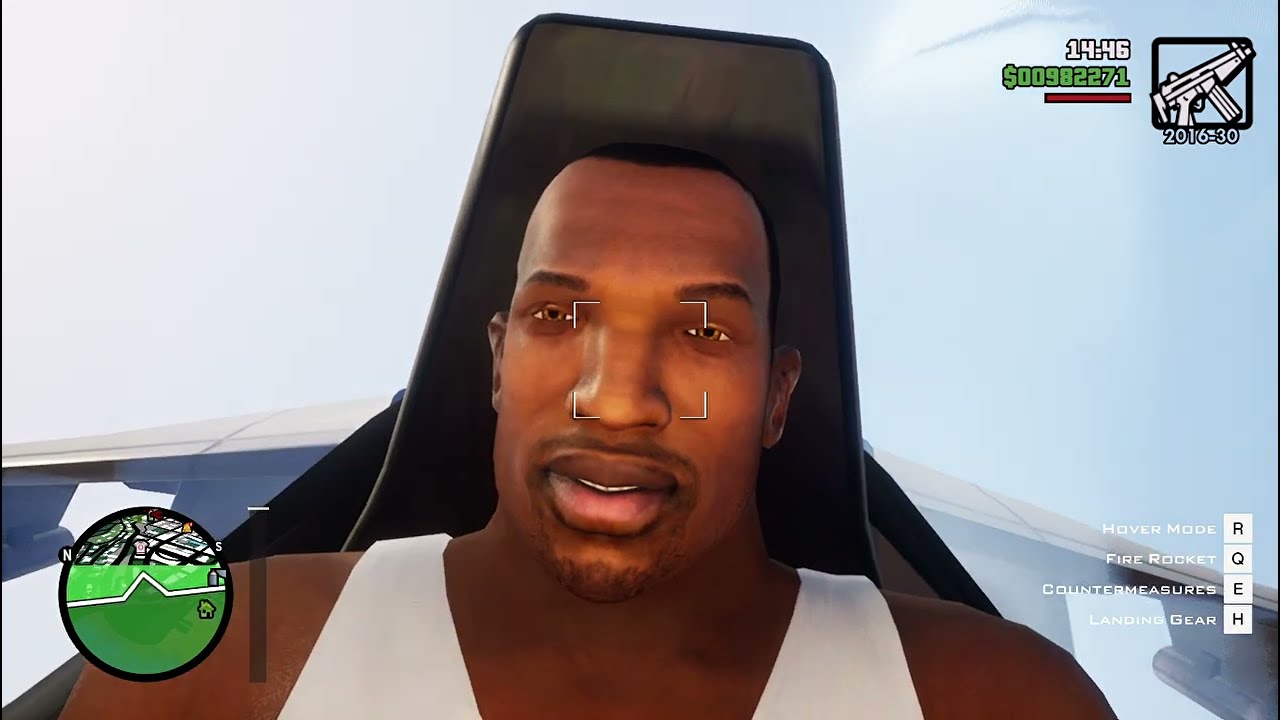 GTA SAN ANDREAS DEFINITIVE EDITON GLITCH (NIGHTMARE OF FAT CJ RETURNS ...