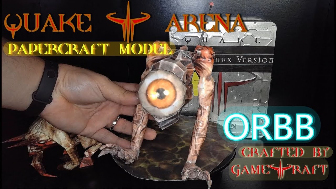 ORBB GameQraft - QUAKE 3 ARENA PAPERCRAFT MODEL! crafted by GAMEQRAFT ...