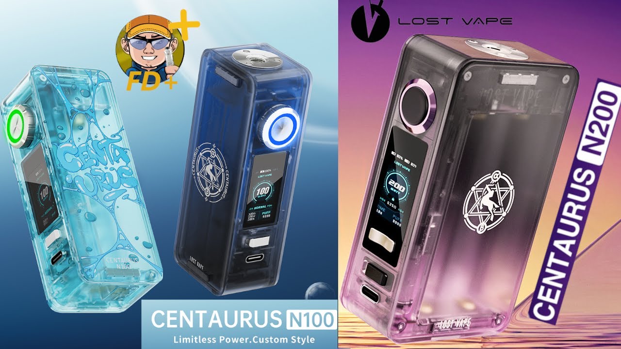 Centaurus N100 & Centaurus N200 de @Lostvape - YouTube