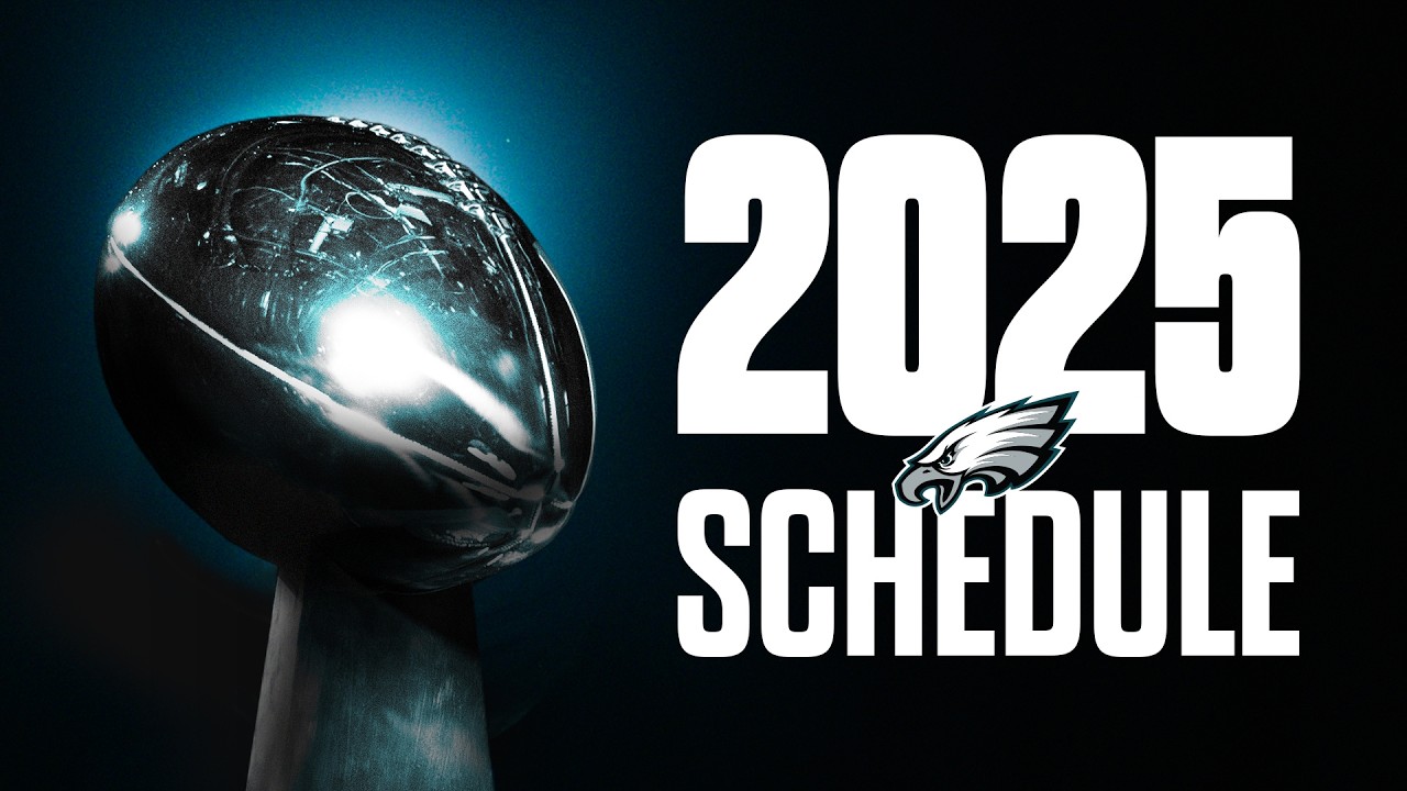 Eagles 2025 Schedule Release - YouTube
